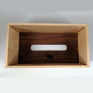 Solid Texas Black Walnut With Tiger Maple Sides / Walnut Splines ...