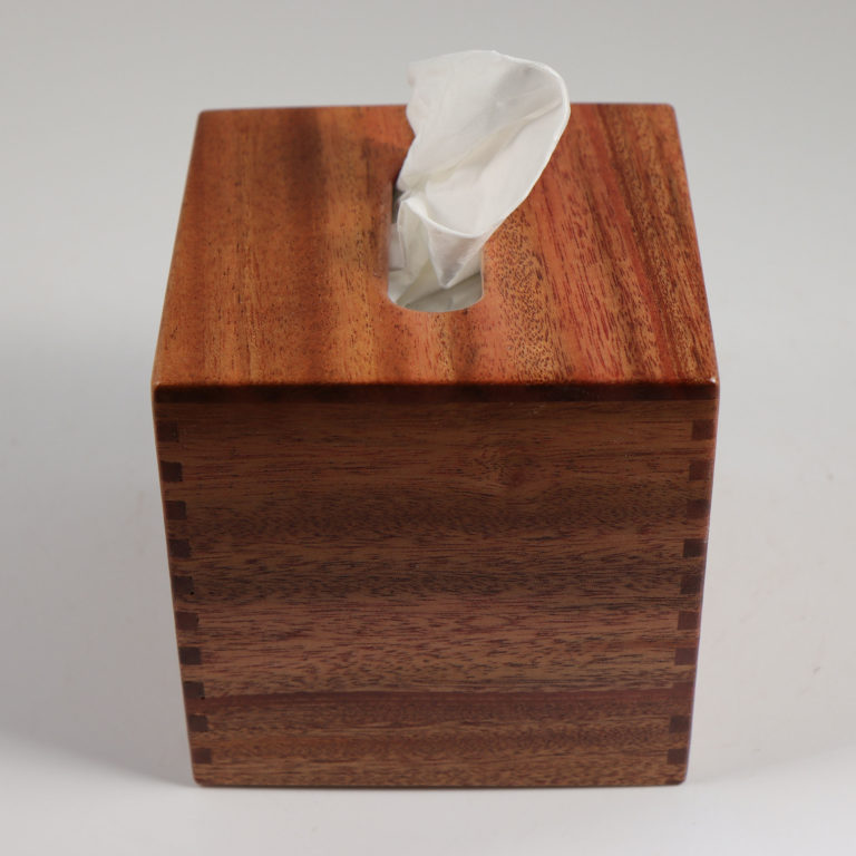 Solid African Mahogany – Handmade Tissue Box Cover – Boutique Square ...