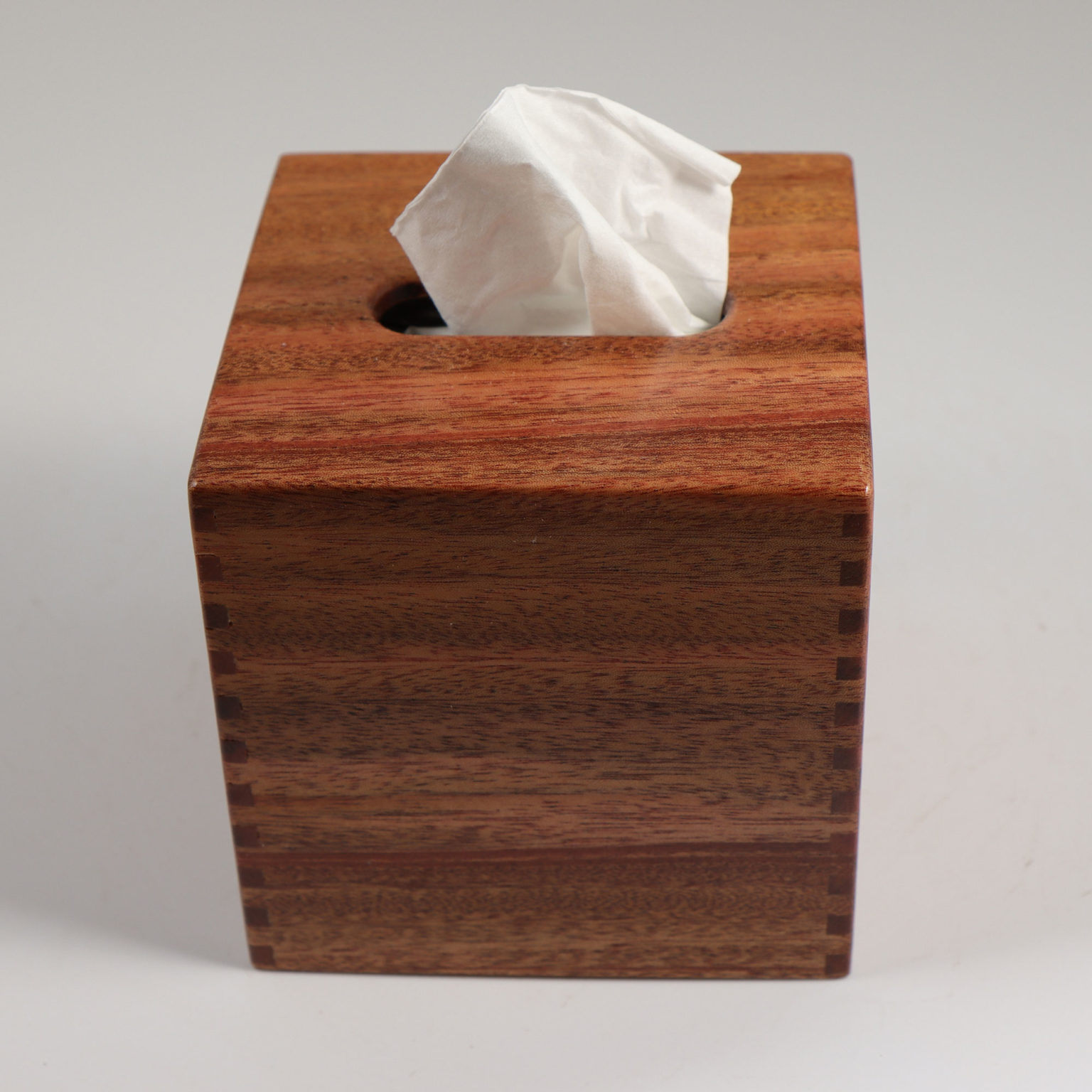 Solid African Mahogany – Handmade Tissue Box Cover – Boutique Square ...