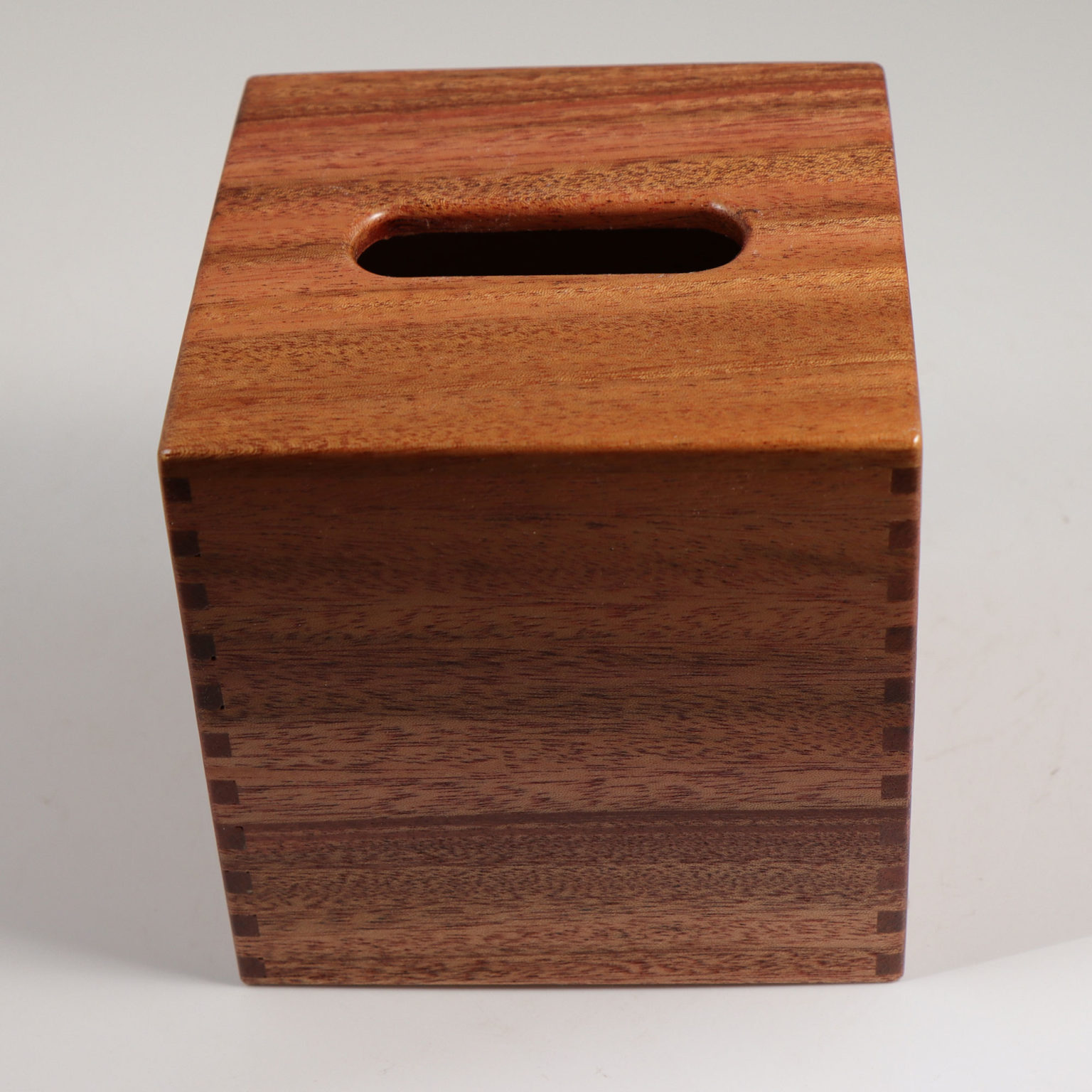 Solid African Mahogany – Handmade Tissue Box Cover – Boutique Square ...
