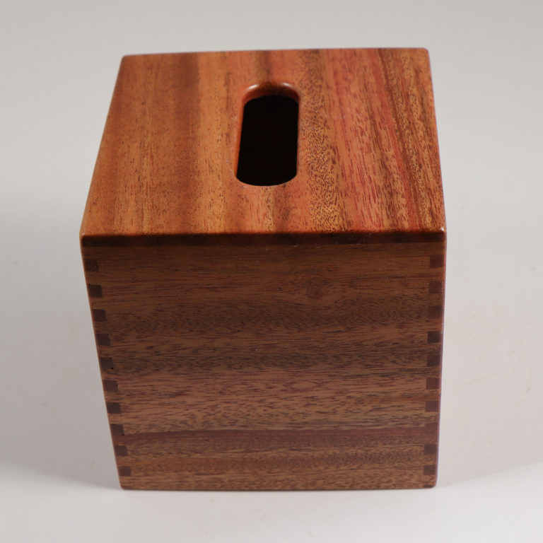Solid African Mahogany – Handmade Tissue Box Cover – Boutique Square ...