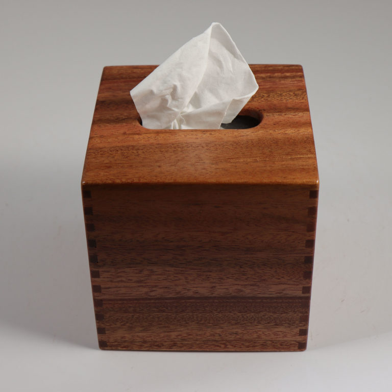 Solid African Mahogany – Handmade Tissue Box Cover – Boutique Square ...