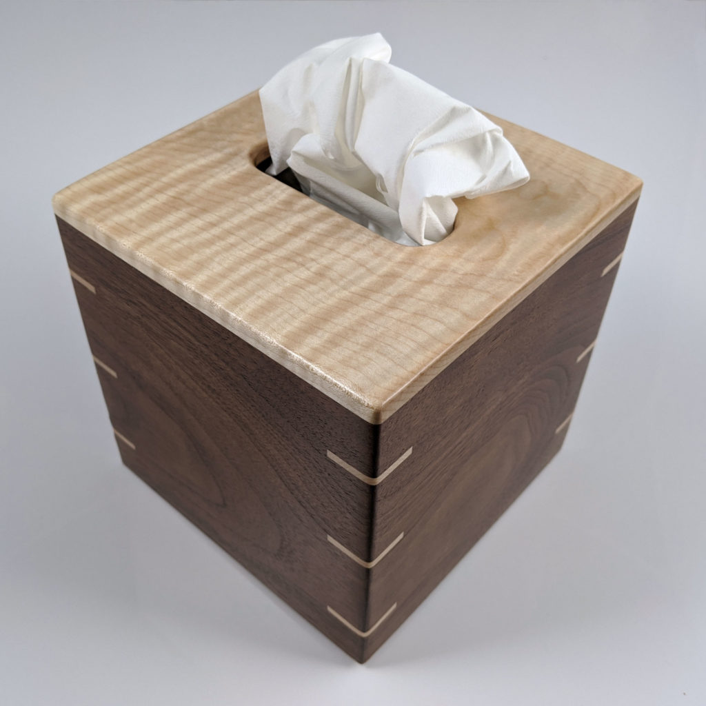 Solid Texas Black Walnut – Handmade Tissue / Kleenex Box Cover Holder ...